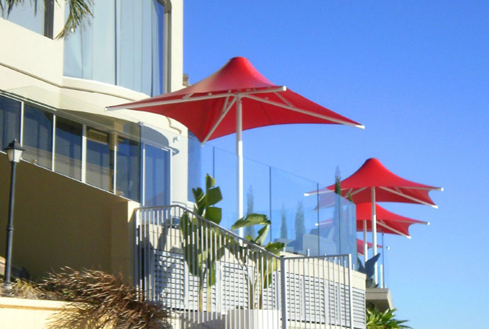 Fixed Waterproof Umbrella - Awning Works Inc.