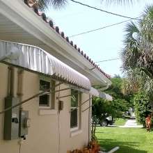 Aluminum Clamshell Awnings - Awning Works Inc.