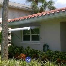 Aluminum Clamshell Awnings - Awning Works Inc.
