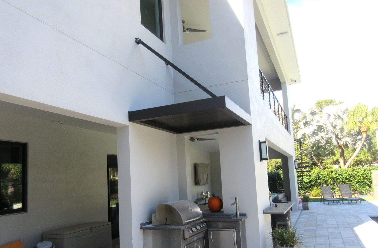 Decking Panel Awnings - Awning Works Inc.