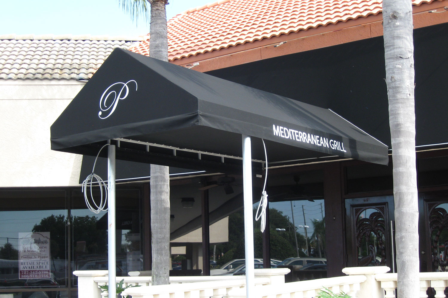 Fabric Walkways and Canopies - Awning Works Inc.