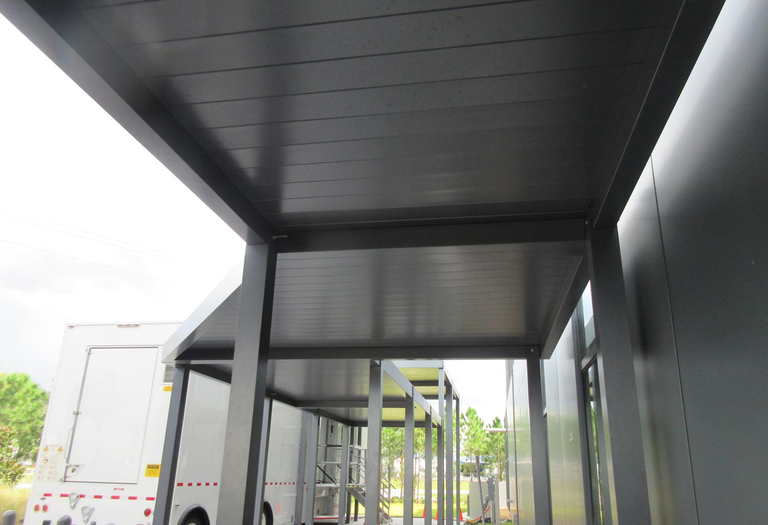 Aluminum Walkways and Canopies - Awning Works Inc.