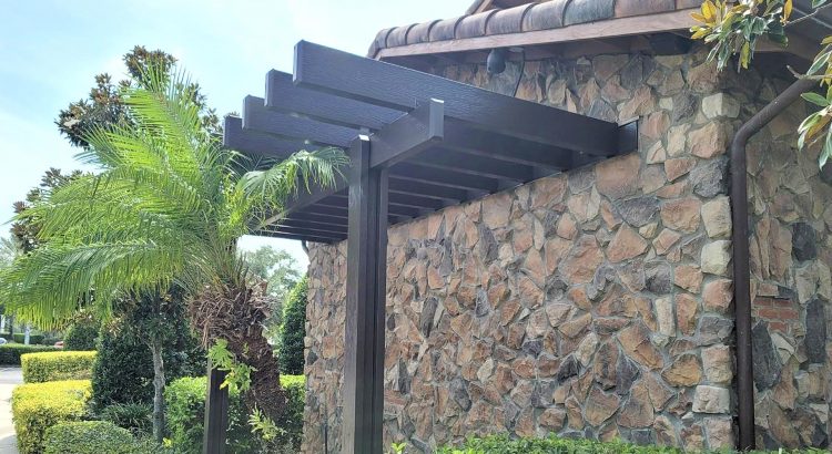 Olive Garden - Aluminum Trellis - Awning Works Inc.