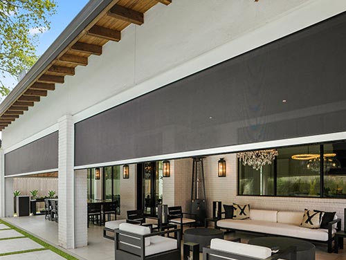 Golf Course Patio - Awning Works Inc.